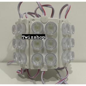 Jual lz_ Lampu LED Module 6 Mata (2x3) 24 Volt / LED Modul 24V 2x3 Mata ...