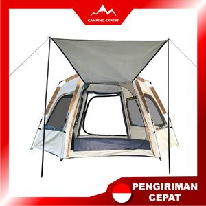 Jual NEW Tenda double decker camping 6-8 orang otomatis Tenda berkemah ...