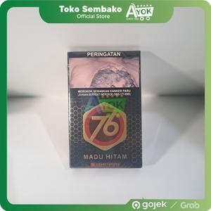 Jual Rokok Djarum 76 Madu Hitam Kretek 12 Batang - 1 Bungkus - Kota ...