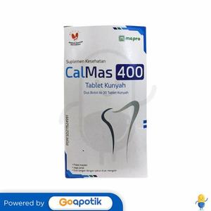 Jual CALMAS 400 MG BOTOL 30 TABLET - Jakarta Pusat - Apotek Zulfi ...