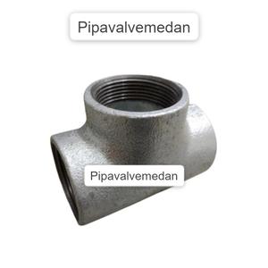 Jual 6" Tee Galvanis Sgp /medium las gip DN 150 x DN150 welded Galv ...