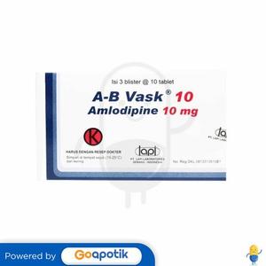 Promo A-B VASK 10 MG BOX 30 TABLET Cicil 0% 3x - Jakarta Utara - Apotek ...