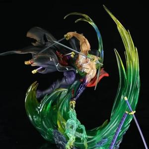 Jual Statue Roronoa Zoro One Piece Ghost Island LED Sakura Roronoa Zoro ...