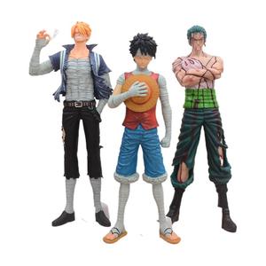 Jual Baru One Piece Famous Scene 27-29cm Luffy Zoro Sanji Figure ...