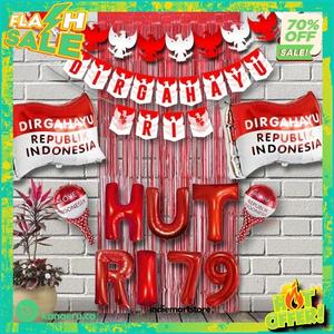 Jual Fun Kids Party Paket Dekorasi Balon Dirgahayu Ri / Balon Hut Ri ...