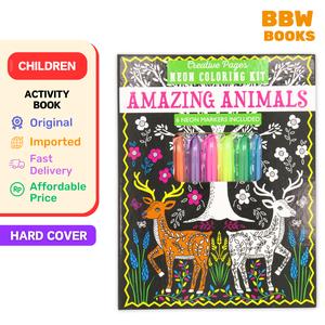 Promo CREATIVE PAGES NEON COLORING KIT AMAZING ANIMALS - Kota Bekasi ...