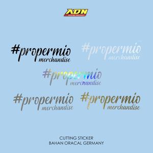 Jual Stiker Proper Mio - Hitam - Kab. Bandung - ADN Racing Product ...