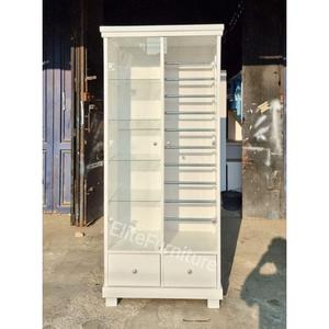 Jual Lemari Pajangan Kaca Hijab Bloktik / Lemari Hijab Dan Tas ...