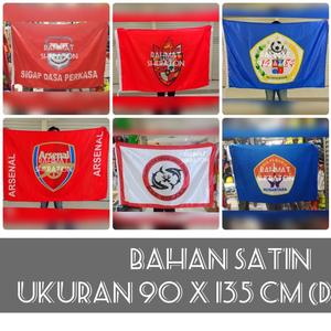 Jual Promo bendera negara atau bendera custom ukuran 90 x 135 bahan ...
