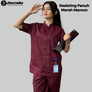Jual HEMAT Seragam Bidan Resleting Seragam Perawat Seragam Dokter Baju ...