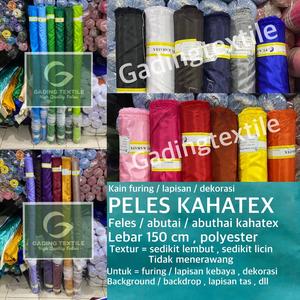 Jual ( Per 1 Roll ) Kain Furing Peles Kahatex Abutai Abuthai Lebar 150 ...