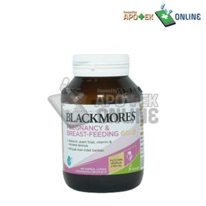 Jual BLACKMORES PREGNANT & BREASTFEEDING GOLD 1 BOTOL 60 TABLET - Kota ...