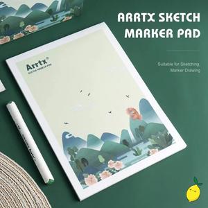 Jual Arrtx Sketch Marker Pad / Sketchbook Kertas Gambar Spidol 30lbr ...