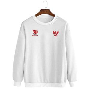 Jual Sweater Basic Crewneck Distro Seragam Merah Putih Hari Kemerdekaan ...