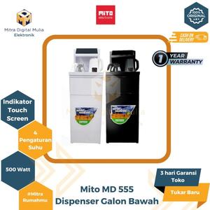 Jual Mito Md 555 dispenser air Galon Bawah IC Cooling system - Kota ...