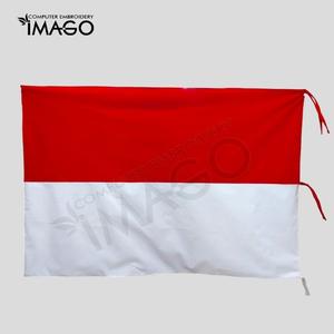 Jual Bendera Ruangan Indonesia Merah Putih 90 Cm x 135 Cm - Beludru ...