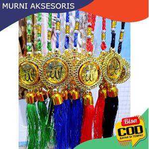 Promo Free Bublewrap. Gantungan Spion Tengah Mobil Islami Model Bulat ...