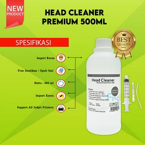 Jual Head Cleaner Premium 500ml Printer Epson Canon Brother HP - Kota ...