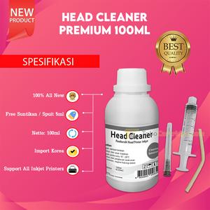 Jual Head Cleaner Premium korea Inktac Original re-packaging kemasan ...