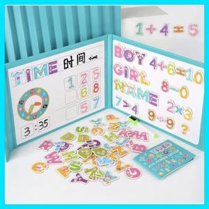 Jual Buku Puzzle Magnet Belajar Mengenal Huruf,Angka,Jam Fun Number ...