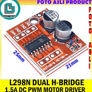 Jual Mini L298N 2 DC Motor Driver Module L298 Dual H Bridge MX1616H ...