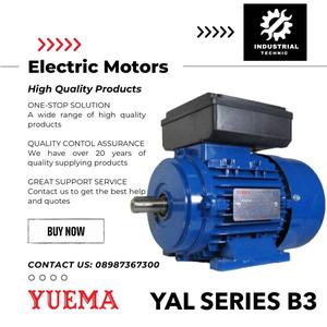 Jual DINAMO ELECTRIC MOTOR YUEMA YAL 2P 2,2KW 3HP 1 PHASE SINGLE PHASE 220/240V B3/ DINAMO ...