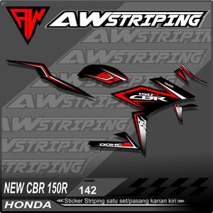 Jual Sticker Striping Lis Variasi NEW CBR 150 R FACELIFT Desain strip ...