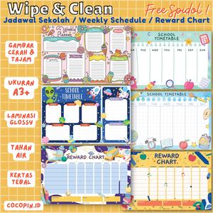 Jual COCOPIN WEEKLY PLANNER / MONTHLY PLANNER / TIMETABLE / JADWAL ...