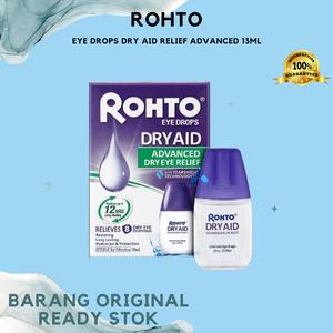 Jual ROHTO EYE DROPS DRY AID RELIEF ADVANCED 13ML OBAT TETES ROHTO ...