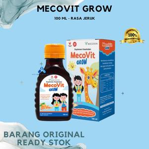 Jual MecoVit Grow / Memelihara kesehatan tulang dan gigi anak 100 ml ...