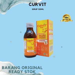 Jual Curvit Sirup Multivitamin dan Suplemen Makanan 120ml - Kota ...