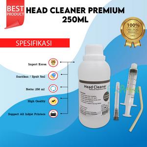 Jual Head Cleaner Premium 250ml Pembersih Cartridge Printer - Jakarta ...