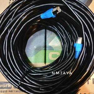 Jual Kabel Lan Outdoor 10 meter FTP Cat5e Siap Pakai sudah dicrimping ...