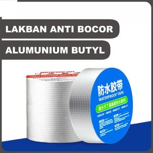 Jual LAKBAN ANTI BOCOR 3M 5M / LEM ANTI AIR ALUMUNIUM FOIL BUTYL - 5cm x 3 meter - Kota ...