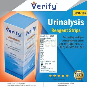 Jual Verify Urinalysis Reagent Strips 10U - Kota Bandung ...