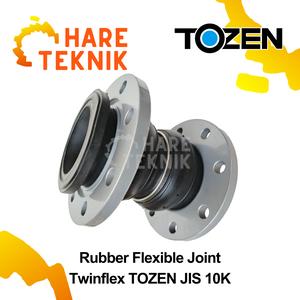Jual 10" Rubber Flexible Joint Twinflex TOZEN JIS 10K Size 10 Inch ...