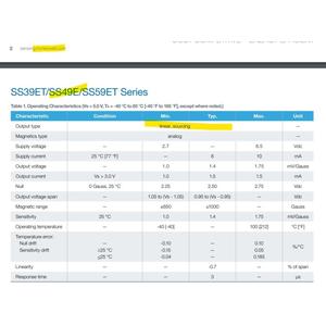 Jual DK4 OH49E SS49E Hall Sensor Hall Effect Sensor 49E Hall Element ...