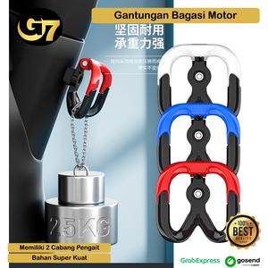 Jual Gantungan Motor 2 Cabang Universal KaitanGantung Barang Di Motor ...