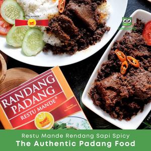 Jual Happy! Rendang Kemasan Restu Mande - Rendang Sapi Spicy 300 Gram ...