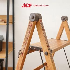 Jual Ace - Fixsteps Tangga Lipat Aluminium 3 Step Motif Kayu Promo ...
