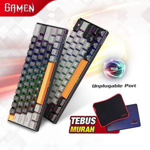 Jual NEW GAMEN Titan III Mechanical Gaming Keyboard Wired RGB Light PBT ...