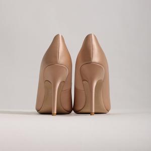 Jual CHLOE LIEM | SATIN CRYSTAL ITALIAN SOLE HEELS NUDE 0001 - Kota ...