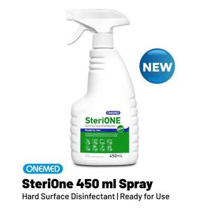 Jual ONEMED Sterione Spray 450 ml (Ready For Use) - Hand Surface ...