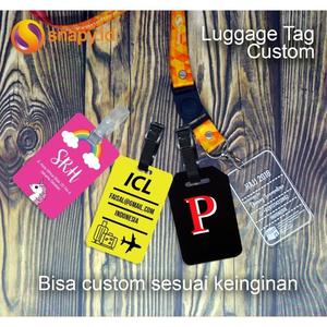 Jual Snapy - Luggage Tag Name Tag Tas Label Koper Nama Id Card Tas ...
