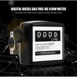 Jual FLOW METER ANALOG MINYAK SOLAR 4 DIGIT UKURAN 1" INCHI METERAN ...