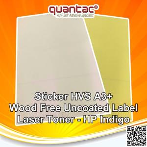 Jual QUANTAC STICKER HVS PAPER A3+ MATTE WOOD FREE STIKER KERTAS ...