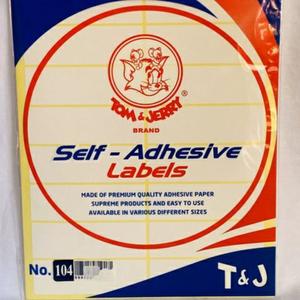 Jual Label Tom & Jerry No. 104 per pack isi 10 lembar - Jakarta Barat ...