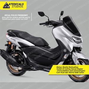 Jual nmax Decal NMAX POLOS SILVER SATIN / SILVER CANDY, Decal Nmax ...