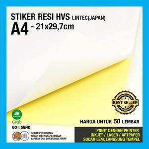 Jual [TULIS/PRINT] A4 ISI 50 LEMBAR - LINTEC CAMEL KERTAS STIKER ...