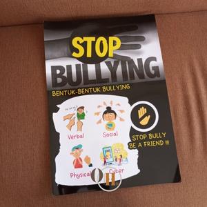 Jual Poster Stop Bullying - Poster Sekolah - Poster STOP Kekerasan Anak ...